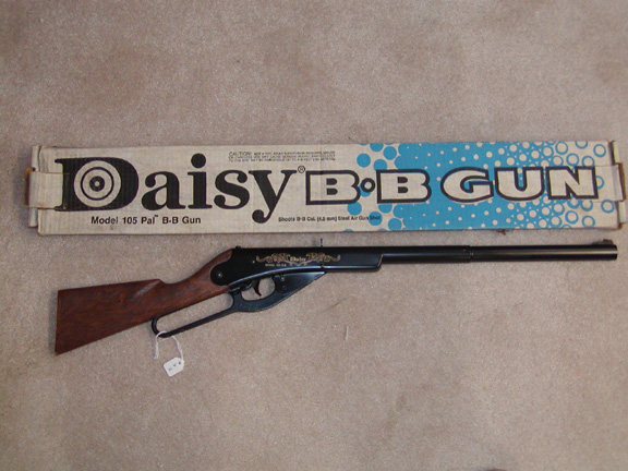 Boxed Daisy Model 105 A-B Bb Gun For Sale at GunAuction.com - 5293667