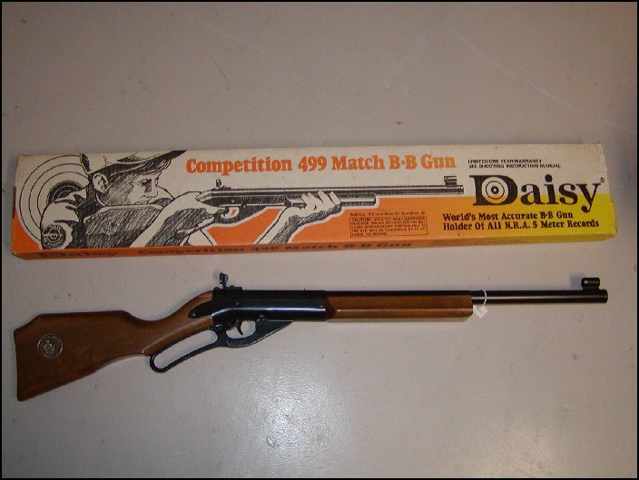Daisy Model 499a Competition Match Bb Gun Nib For Sale at GunAuction ...