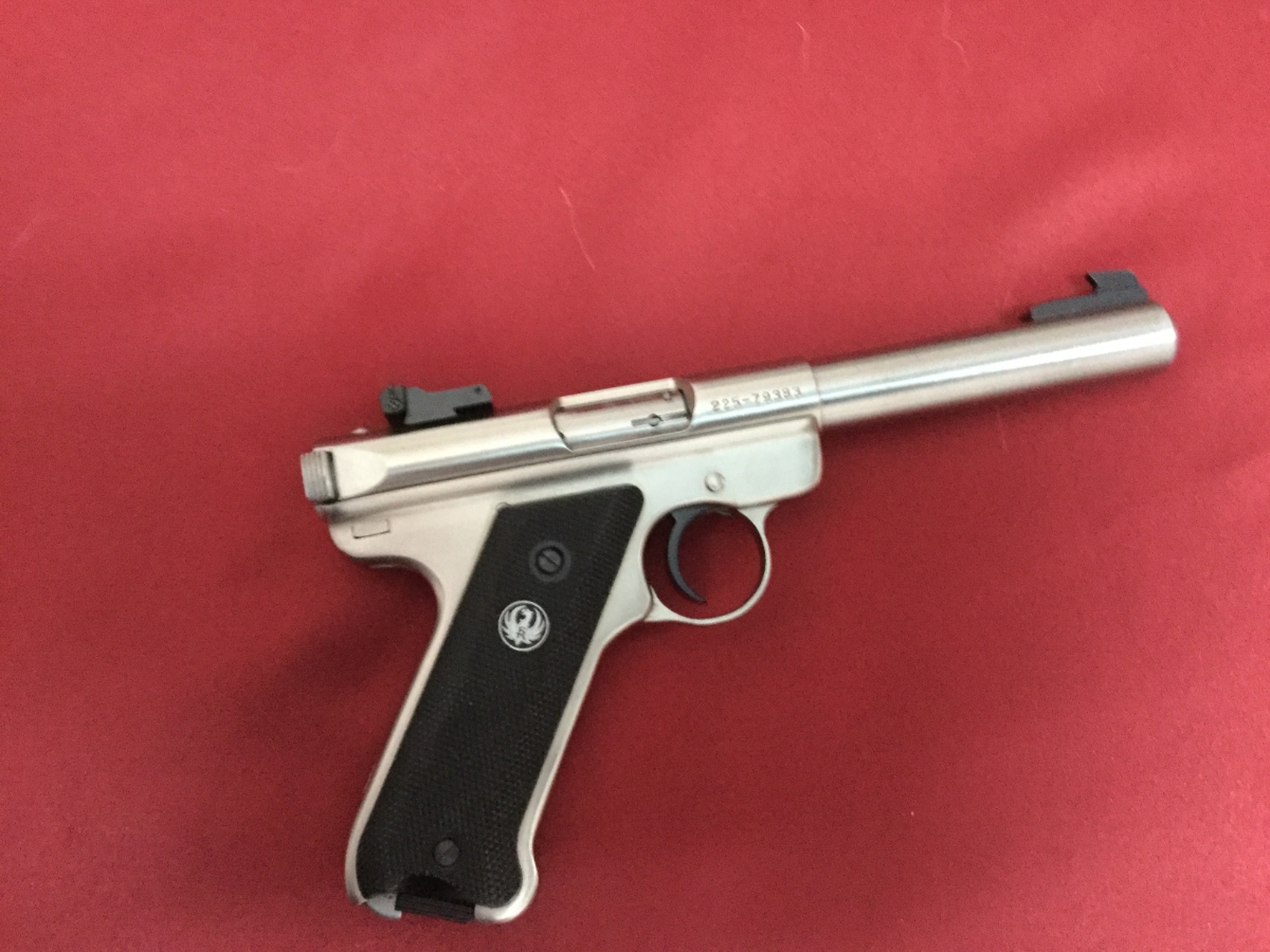 Sturm, Ruger & Co. Ruger Mark Ii Target, Bull Barrel, 5 1/2 Inch Barrel ...