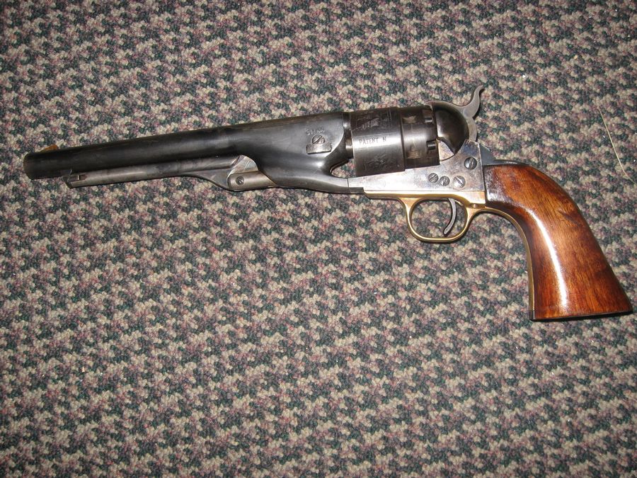 Navy Arms Model 1860 Colt Repro By . For Sale at GunAuction.com - 14490885