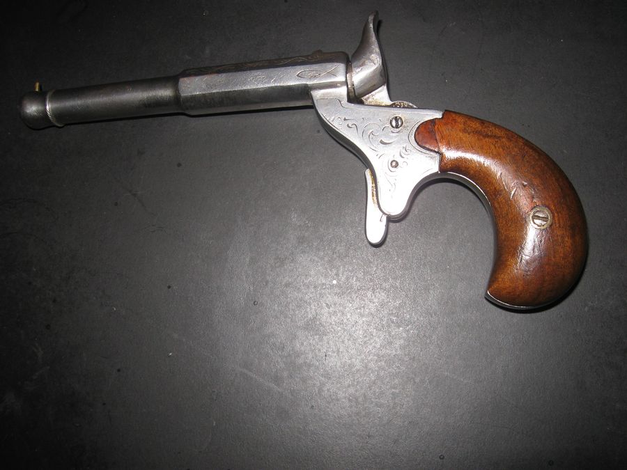 Flobert Antique, Single Shot Birdshead Grip Pistol For Sale at ...