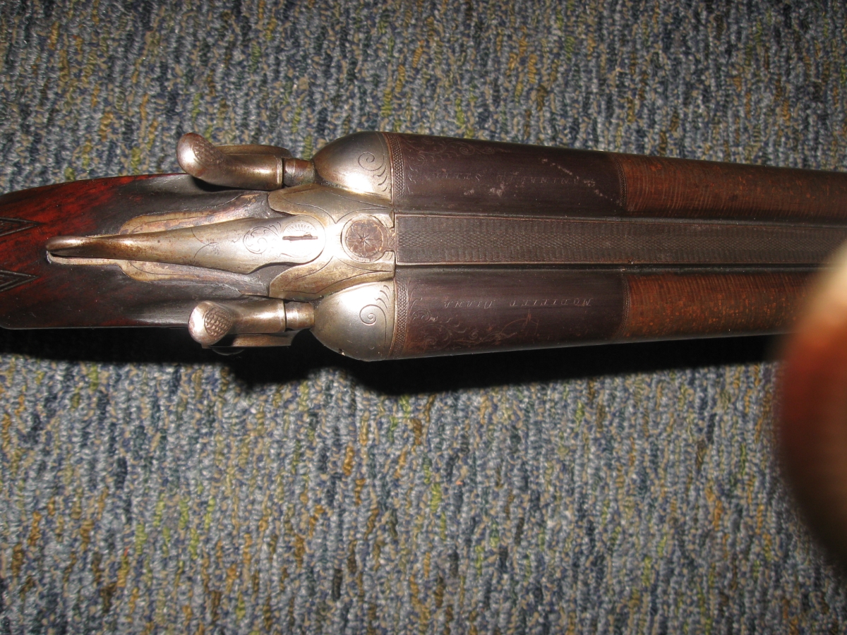 H. Pieper H Pieper 12 Ga Sxs Damascus Shotgun 12 For Sale at GunAuction ...