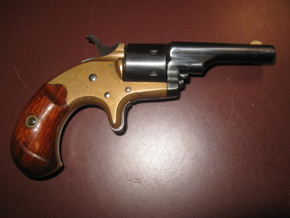 Early Colt Open- Top SERIAL NUMBER 708 .22 LR 17111872 - GunAuction.com