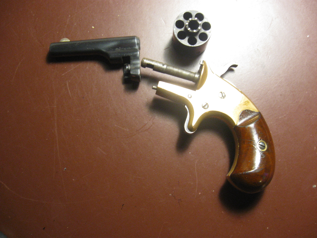 Early Colt Open- Top SERIAL NUMBER 708 .22 LR 17111872 - GunAuction.com