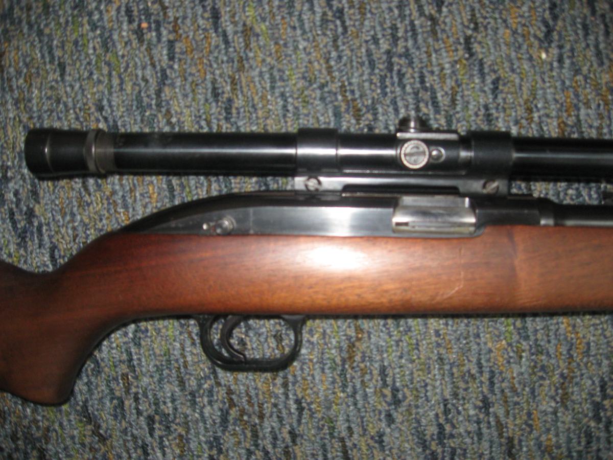 Winchester Model 77 Semi-Automatic With Weaver Four Power Scope For ...