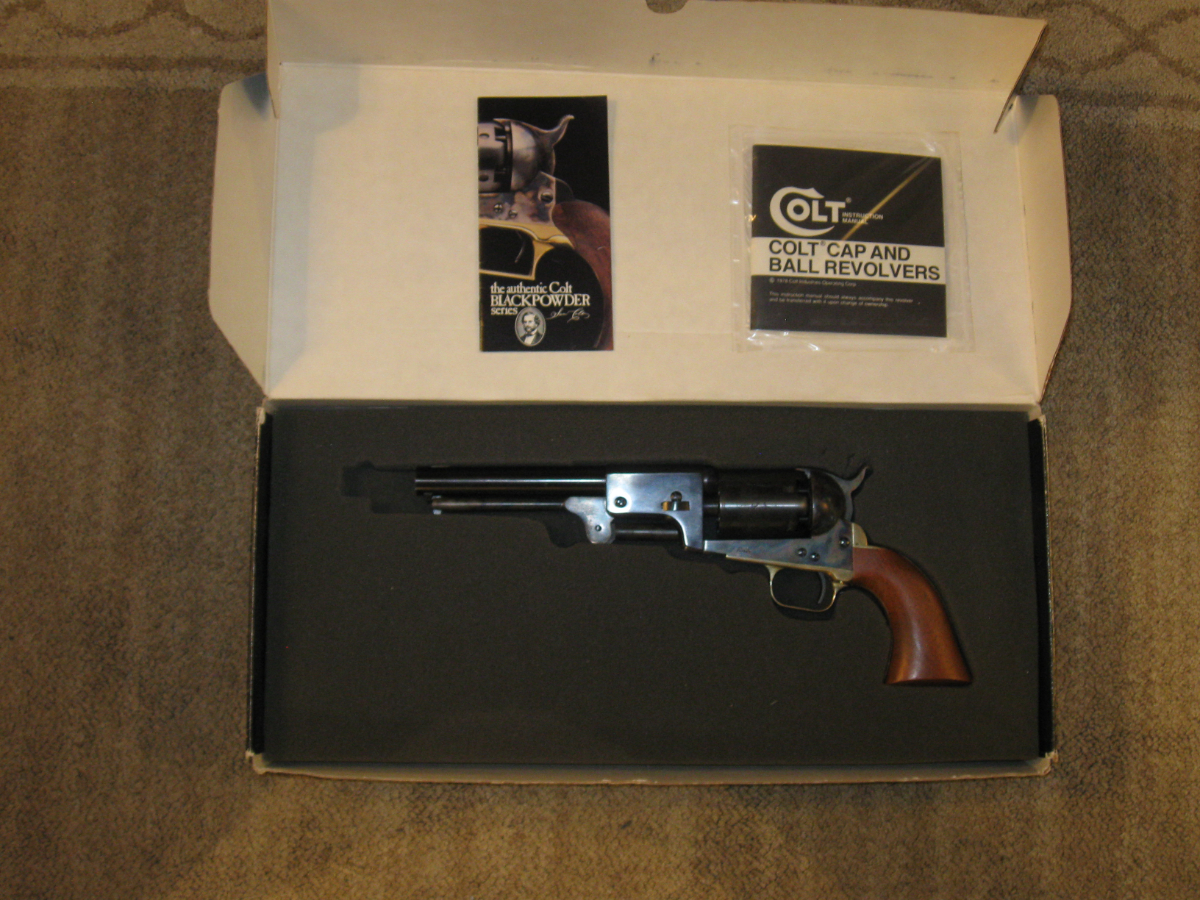 Colt 3rd Model Dragoon cap and ball revolver-2nd generation .44 Caliber ...