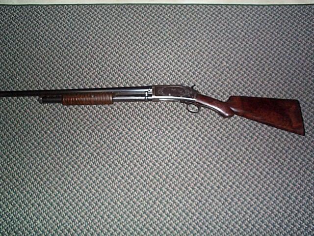 Marlin Model 19 Pump Shotgun Factory Engraved For Sale at GunAuction ...
