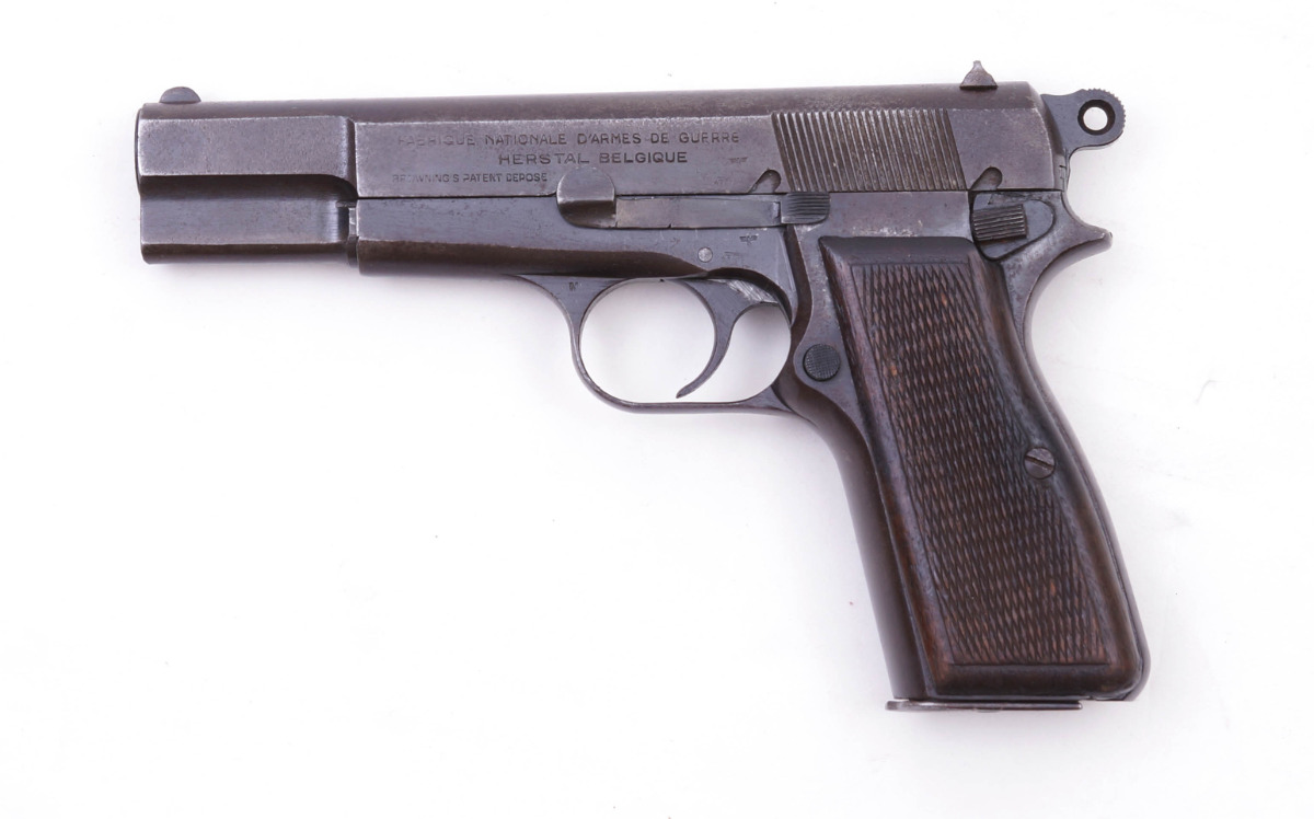 FN WWII Hi Power with Nazi Markings