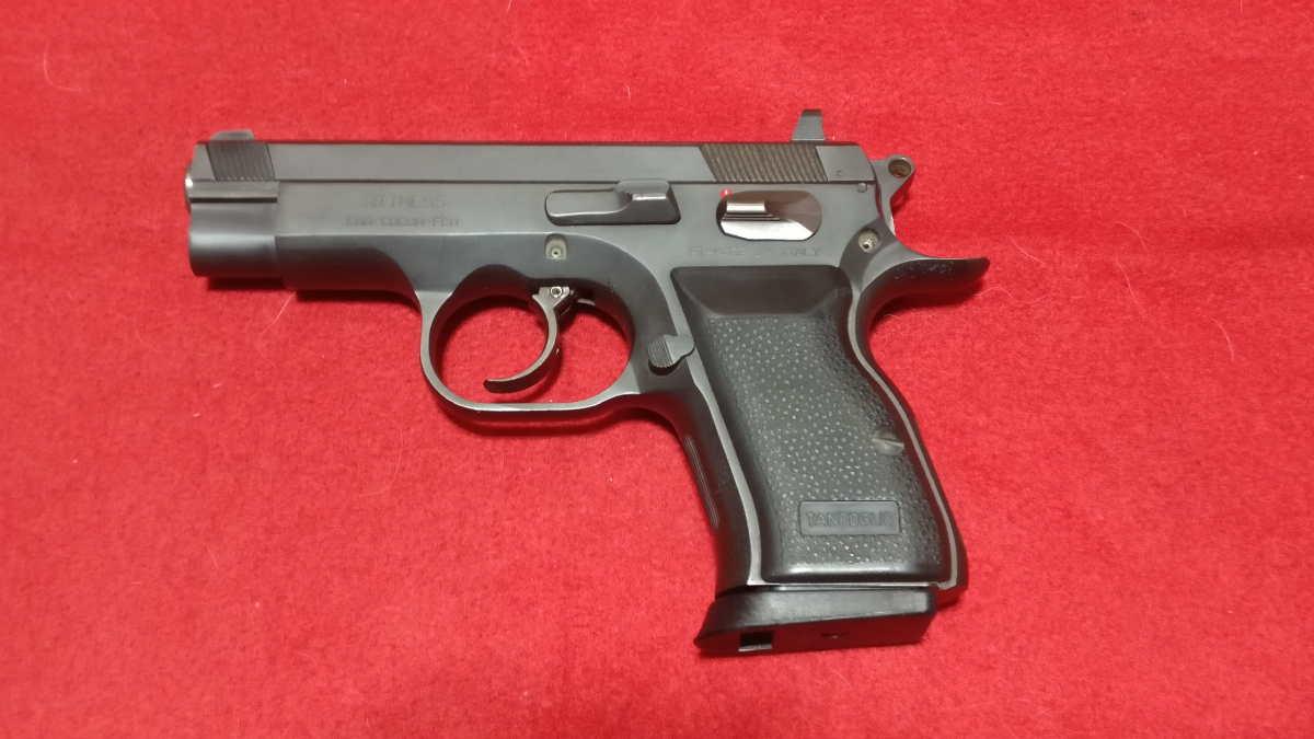 Eaa Tanfaglio Witness 45 Compact Steel Frame. .45 Acp For Sale at ...