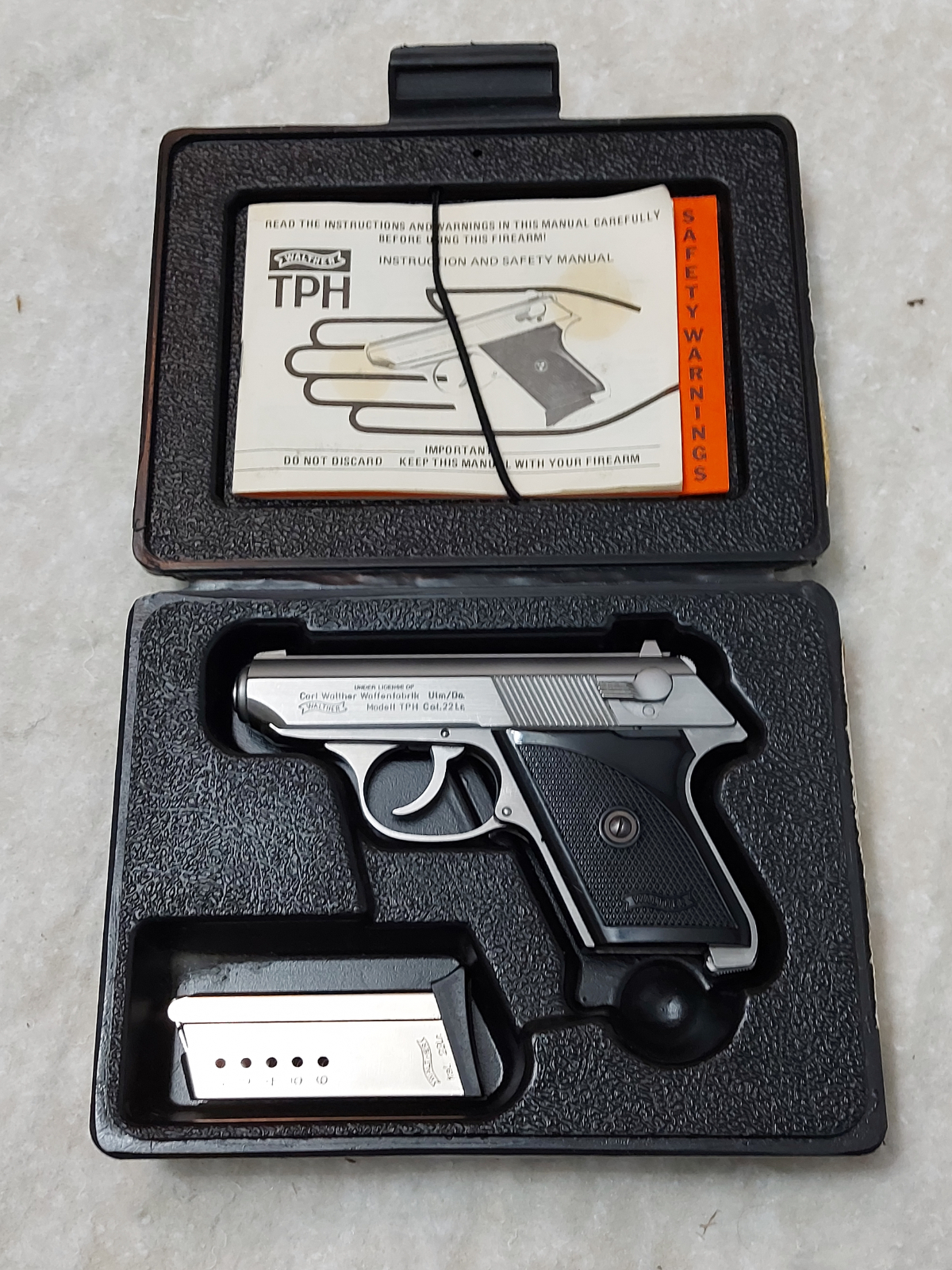 Walther TPH USA MADE stainless 22