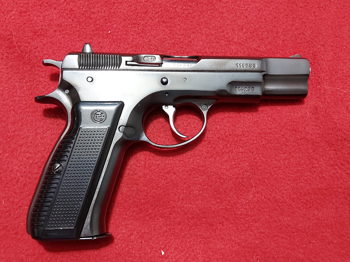 Cz Model 75 Pre B No Import Mark Made In Czechoslovakia Prior To Czech Republic 9mm Luger For ...