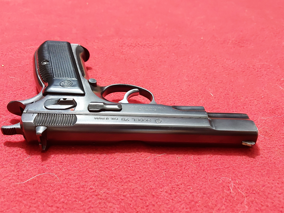 Cz Model 75 Pre B No Import Mark Made In Czechoslovakia Prior To Czech Republic 9mm Luger For ...