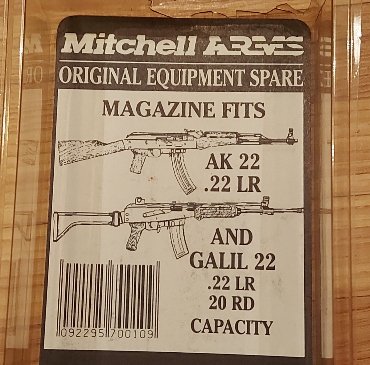 Mitchell Arms 22 20 Round Magazines For Galil 22 And Ak 22 .22 Lr For ...