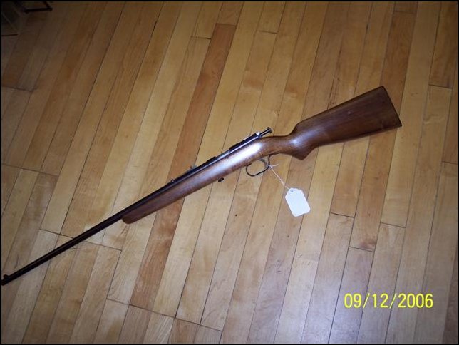 Ranger Model 34 Bolt Action 22 Rifle, Great Single Shot Rifle. Old ...