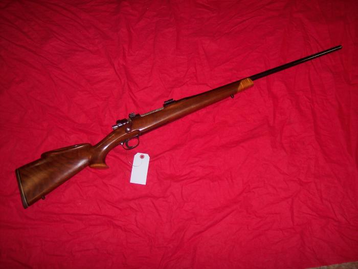 Mauser Gew 98 Custom Varmint Rifle, Superb Wood, Flaig Barrel, .243 Cal ...