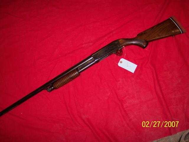 Ithaca Model 37r 16 Gauge Pump Shotgun, With Solid Rib Very Nice Old ...