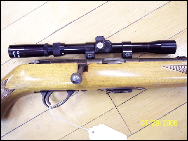 Stevens Bolt-Action Model 34 Rifle .22 Clip Feed Repeater W/Scope For ...