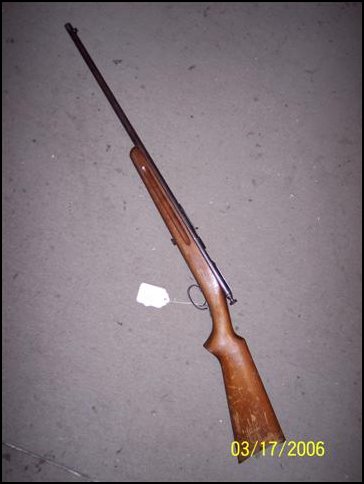 Savage Model 3 Bolt Action Rifle In .22lr, Nice Old Single Shot Rifle ...