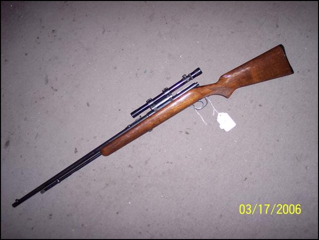 Savage Model 5 Bolt Action Rifle In 22 Lr, With Weaver 298 Scope, Nice ...