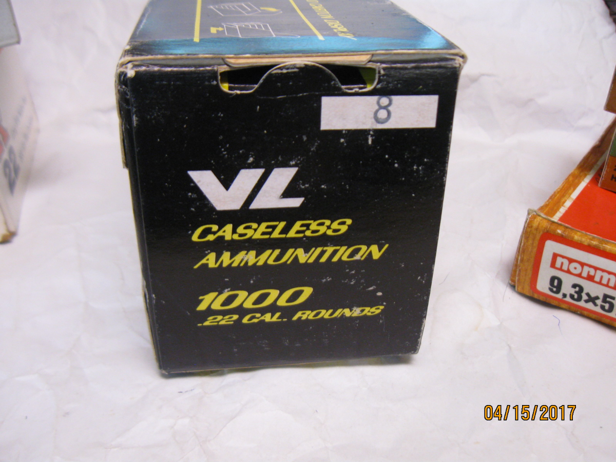 Full Brick Original VL DAISY Caseless 22 LR Ammo 1,000 rounds New ...