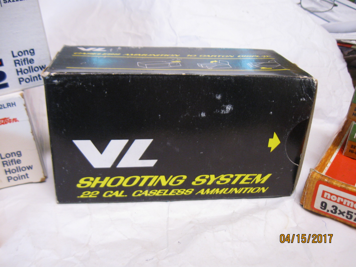Full Brick Original Vl Daisy Caseless 22 Lr Ammo 1,000 Rounds New ...