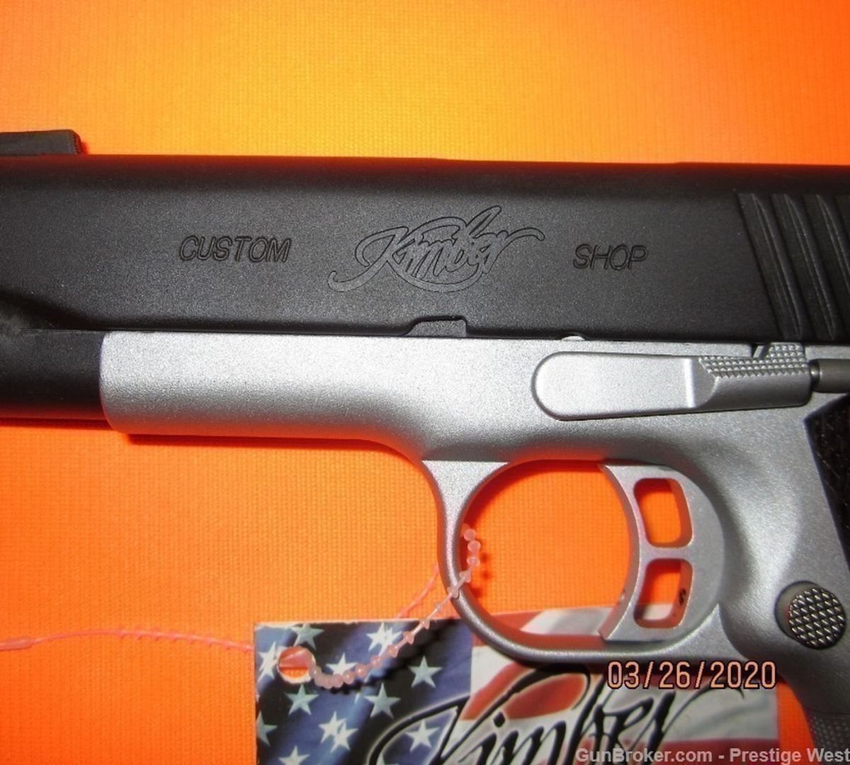Kimber Pro Elite Lw .45 Acp Special Custom Shop Limited Edition Nib ...