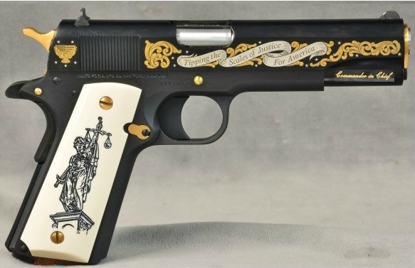 Colt Mfg Co Inc 1911 Custom Trump 45th Presidential Recognition ...