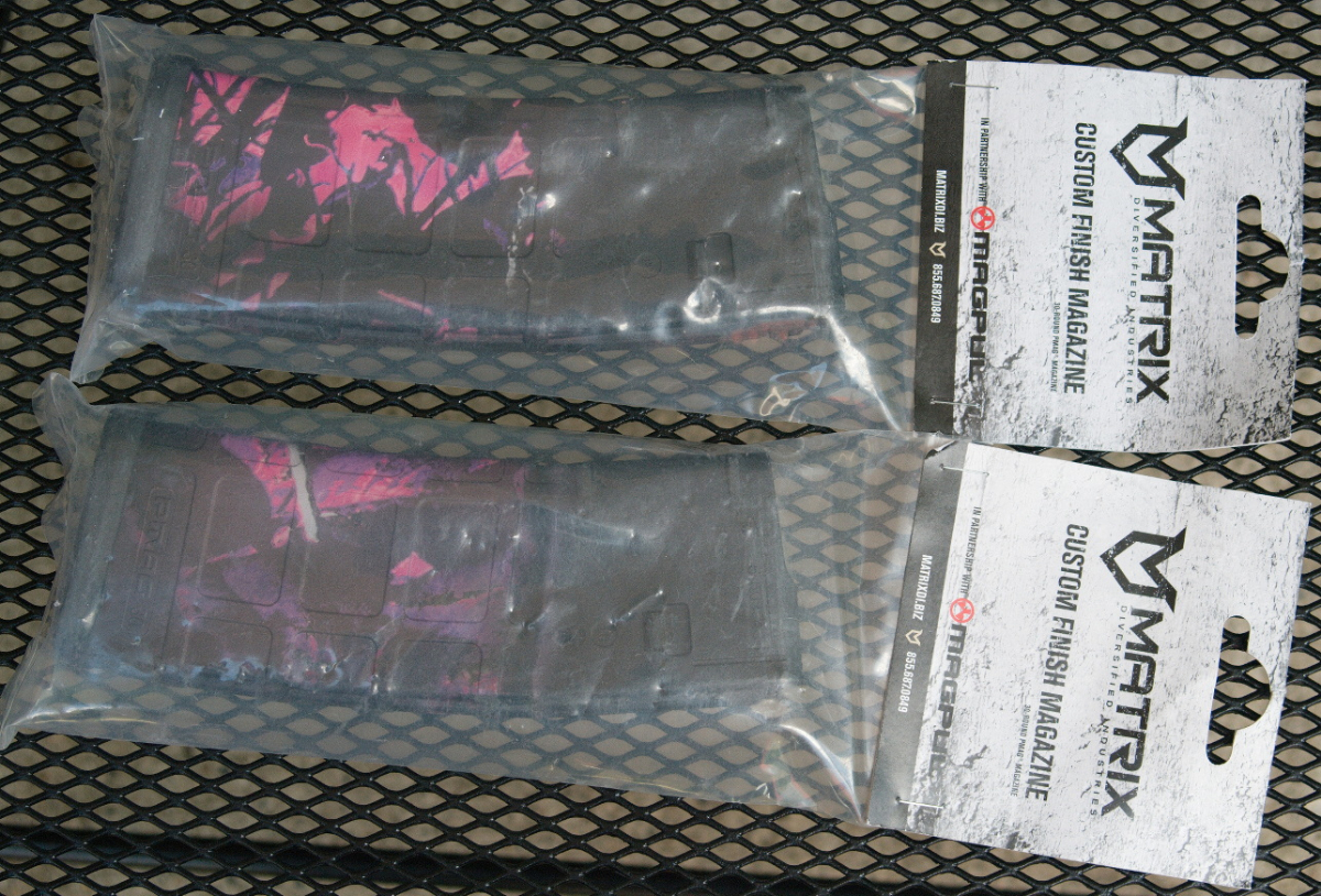 2 Magpul Matrix 30-Rds Ar-15 Magazines 5.56mm Nato For Sale at ...