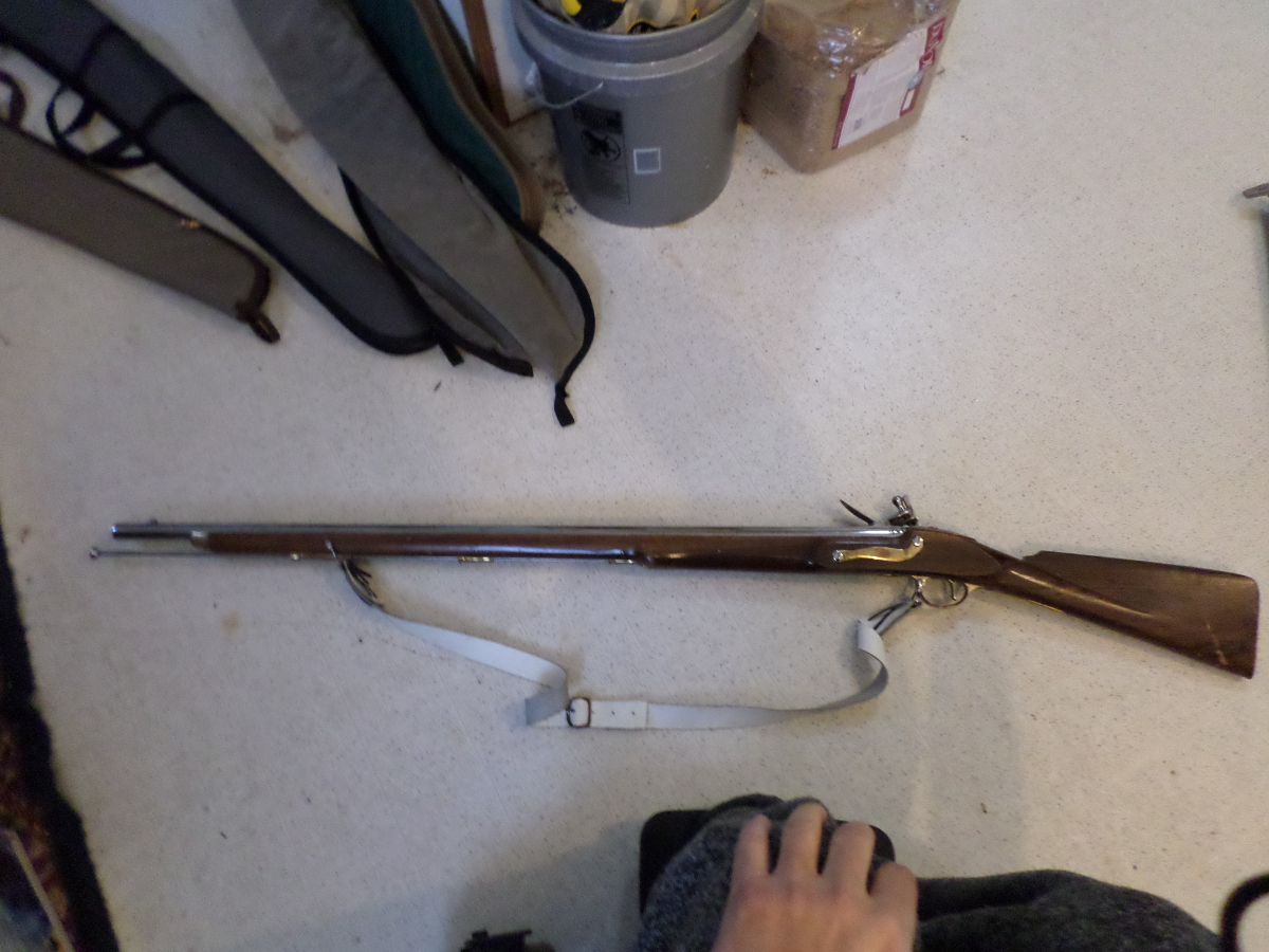 Reproduction Of India Pattern Brown Bess Made In India .75 Caliber Ball ...