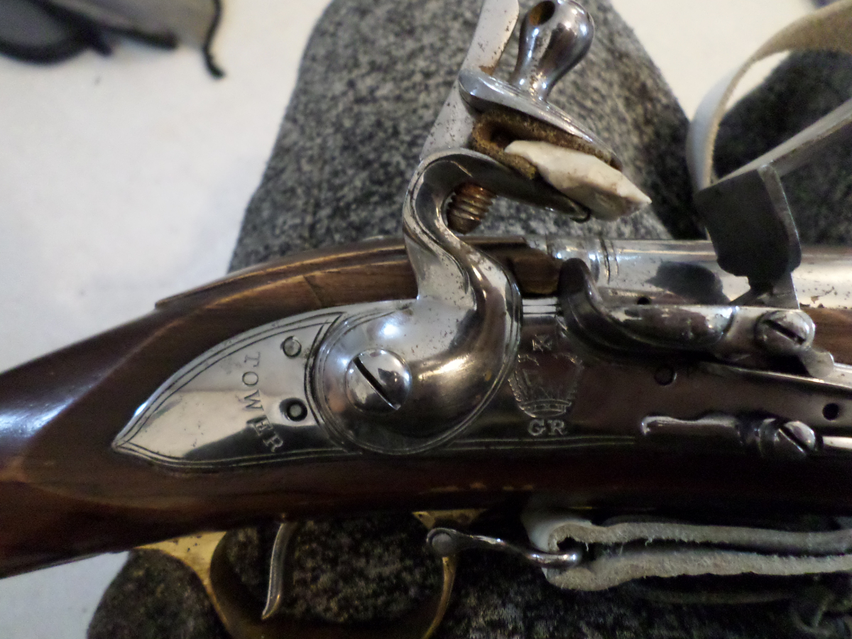 Reproduction Of India Pattern Brown Bess Made In India .75 Caliber Ball ...