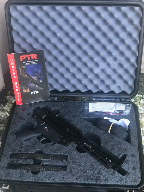 Ptr Industries 9 Ct Ptr 601 New Includes Hard Case 9ct 9mm Luger For ...