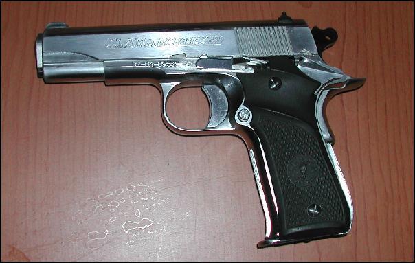 Llama Llama Micromax .380 auto chrome finish, no reserve