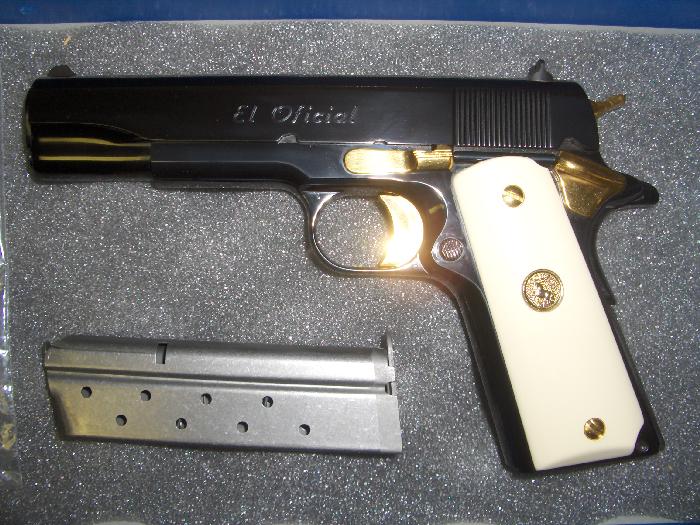 Colt 38 Super. 1911 El Oficial. Collectors. Nib For Sale at GunAuction ...