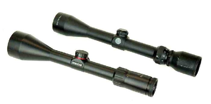 Pair Of Simmons Variable Power Scopes For Sale at GunAuction.com - 7842234