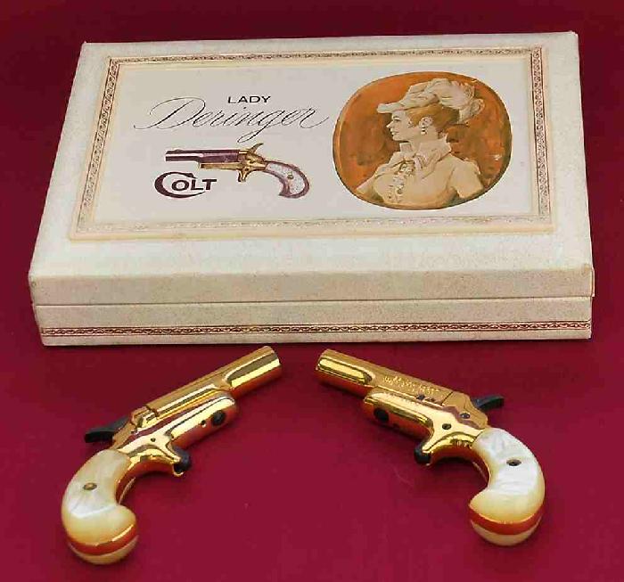 Colt Cased set of Lady Derringers