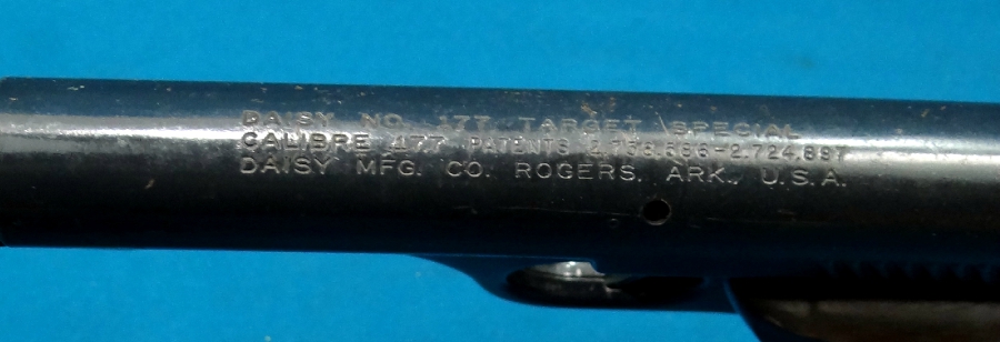 Vintage Daisy Model 177 In. Target Special Bb Pistol .177 Cal For Sale ...