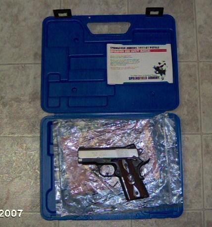 Springfield Armory (Geneseo, Il) Springfield 1911 Micro Compact 40 Cal ...