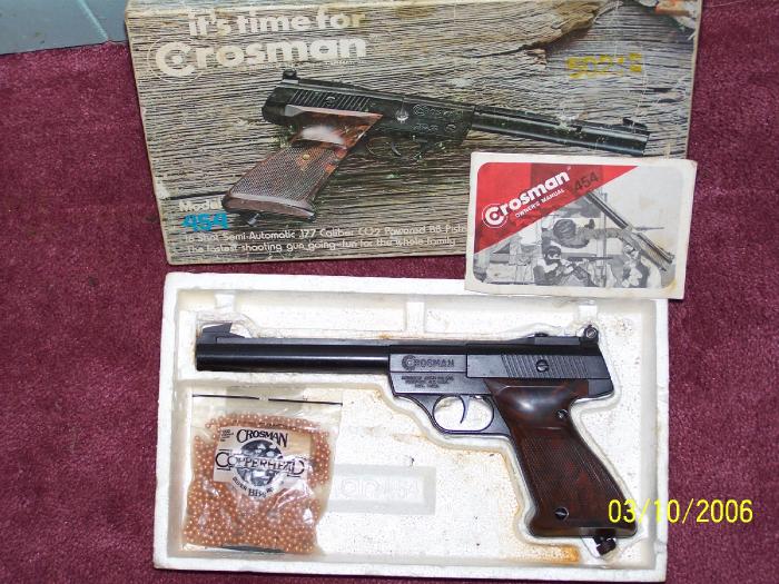 Crosman 454 Boxed W/ Manual Ex. Cond. For Sale at GunAuction.com - 9130717