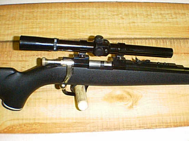 Bryco Jennings Junior 22 Rifle With Scope For Sale at GunAuction.com ...
