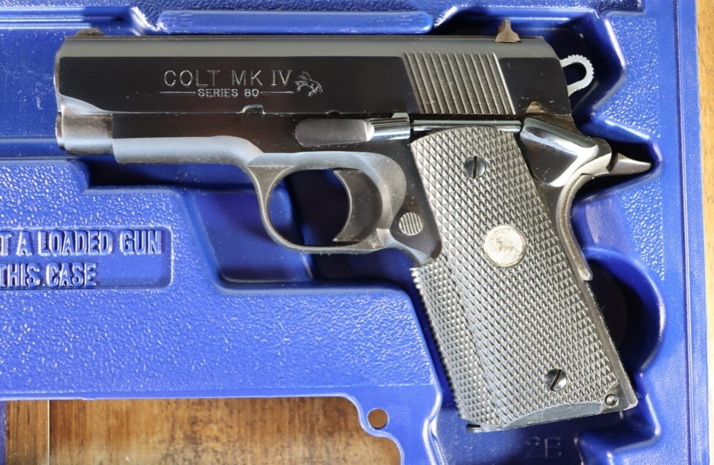 Colt Officers Model 1911 Compact Pistol .45 Acp For Sale at GunAuction ...