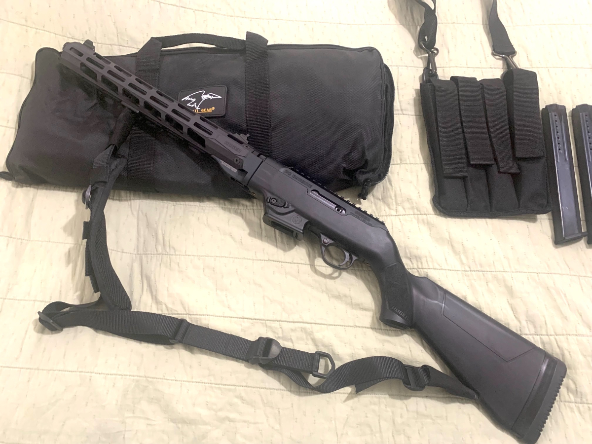 Ruger Pc9 19117 Takedown Carbine With Case And Hi-Capacity Magazines ...