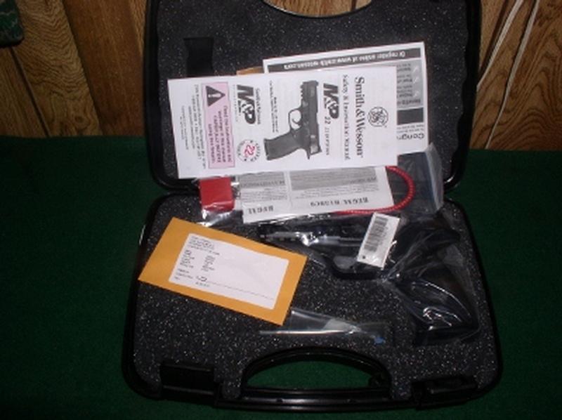 Smith & Wesson S&W 122000 M&P22 .22lr 10+1 Poly Backstrap Fs 4.1" For ...