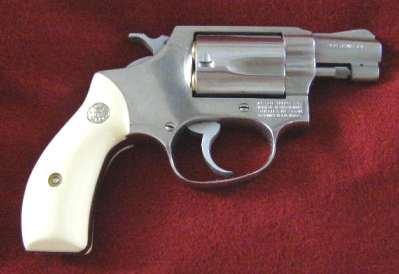 Smith & Wesson - S&W Model 60 Stainless with box and IM Ivory grips ...