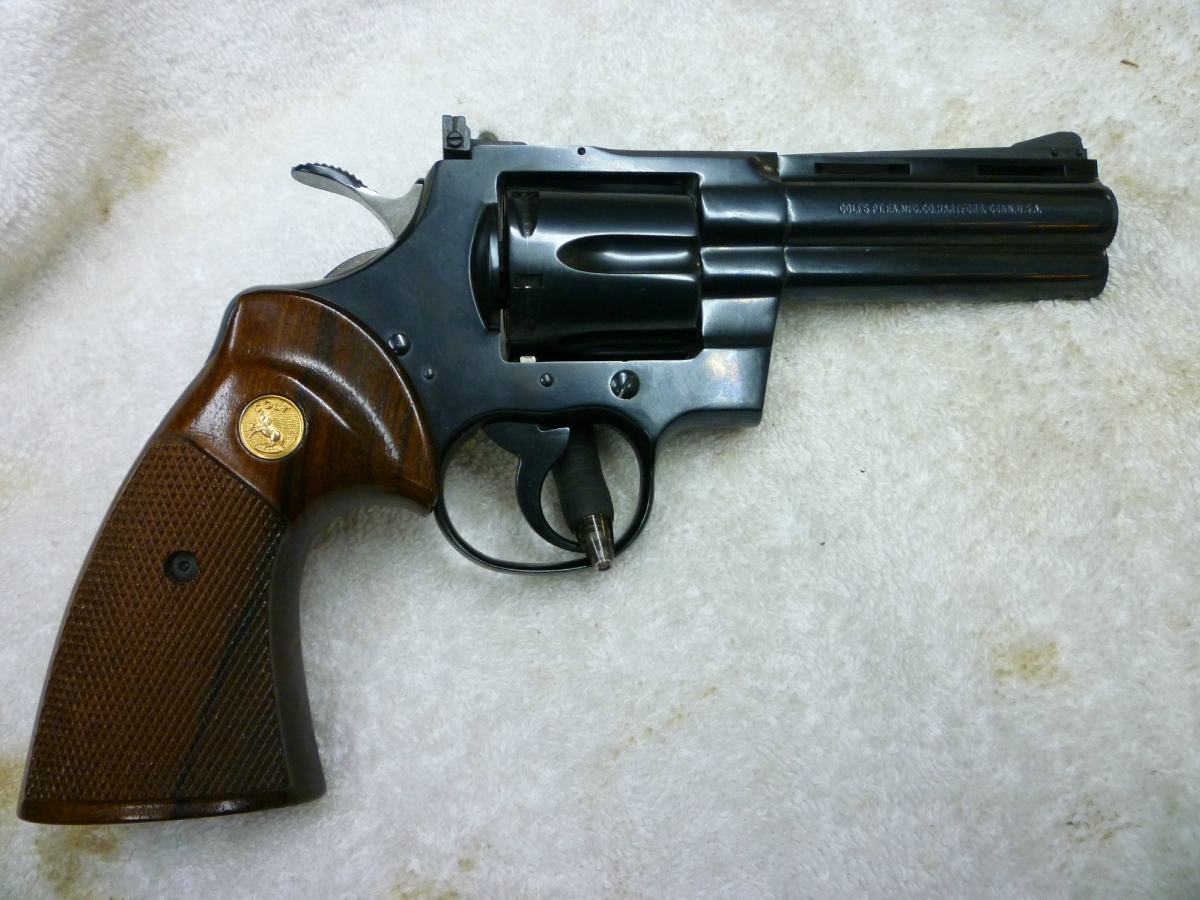Colt Model Python Blued 4" .357 Magnum For Sale at GunAuction.com ...