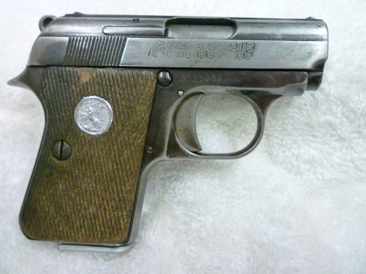 Colt Model Automatic Cal 25 .25 Acp For Sale at GunAuction.com - 16877647
