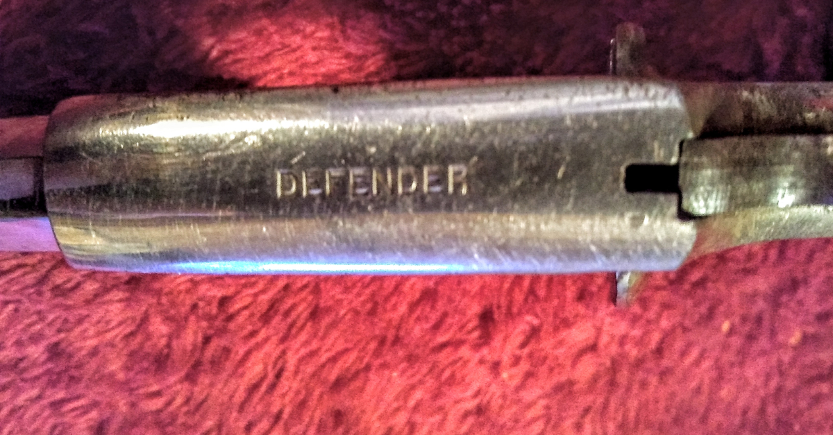1 Antique Rimfire "Defender" 32 Caliber Revolver Mechanically Sound For ...