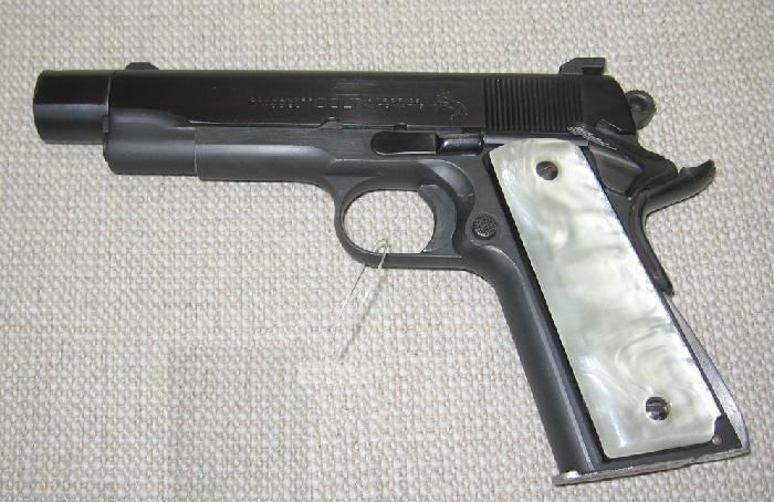 CUSTOM BUILD COMMANDER SIZE - COMPENSATED COLT SLIDE LTWT 38 SUPER EXC ...