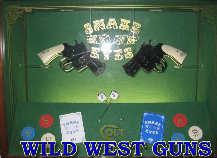 Colt Python Snake Eyes Set One Of 500 In Display Case For Sale at ...