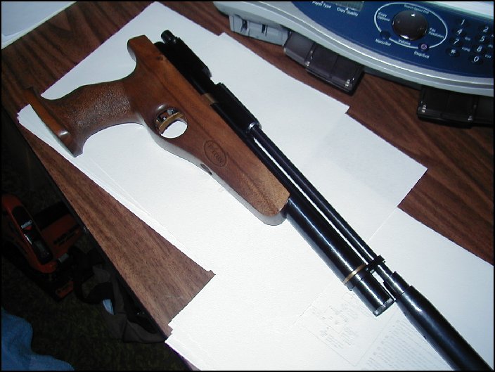 Beautiful Falcon Pistol Highly Figured Walnut For Sale at GunAuction ...