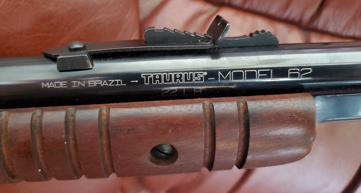 Taurus Model 62 Carbine 22 Long Rifle. Copy Of Winchester Model 62. .22 ...